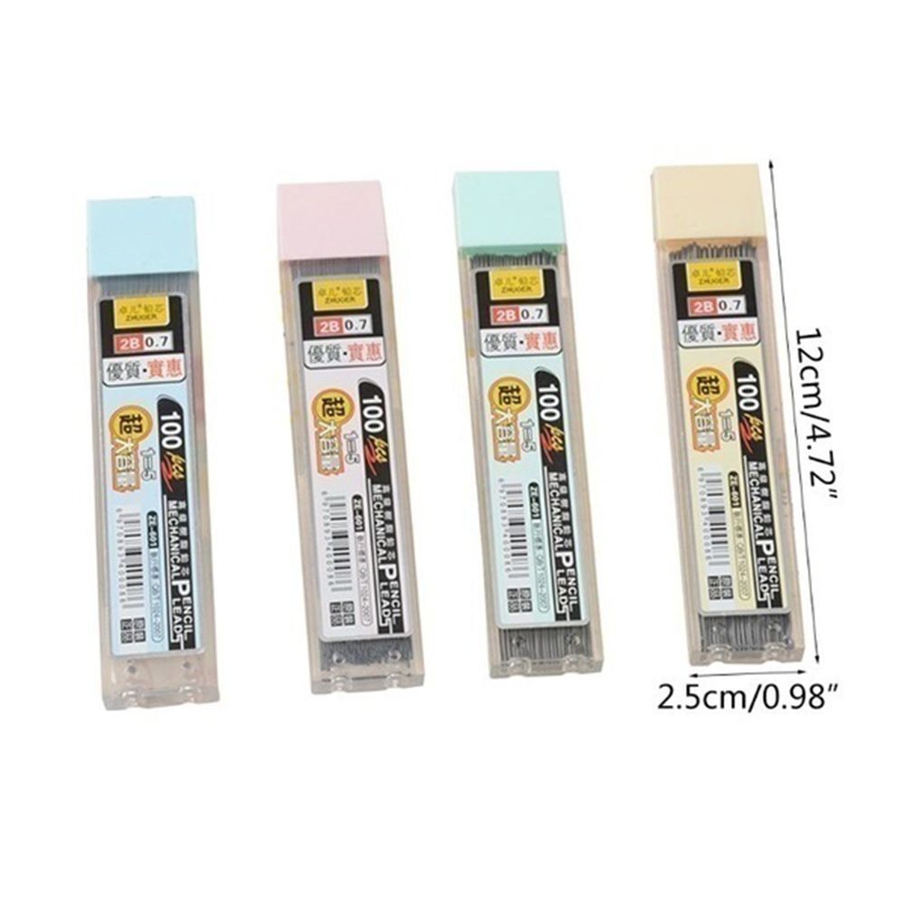 Plastic Smooth Erasable Refill Graphite Writing Drawing Tools Pencil ...