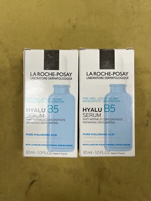 2 New La Roche-Posay Hyalu B5 Serum Anti-Wrinkle Concentrate - 1oz Each ...