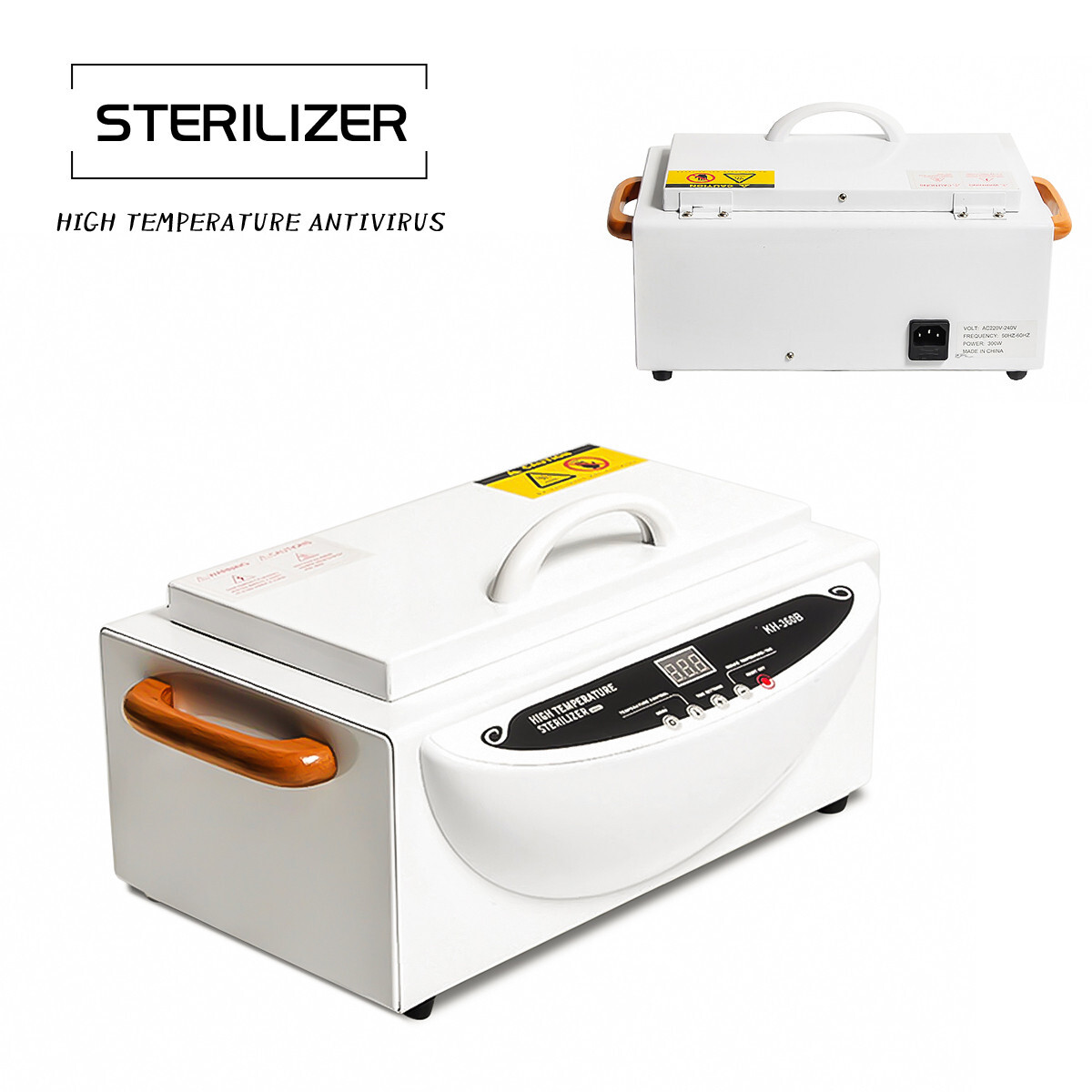 500W High Temperature Sterilizer Box Nail Art Salon Disinfection Cabinet KH-360B | eBay