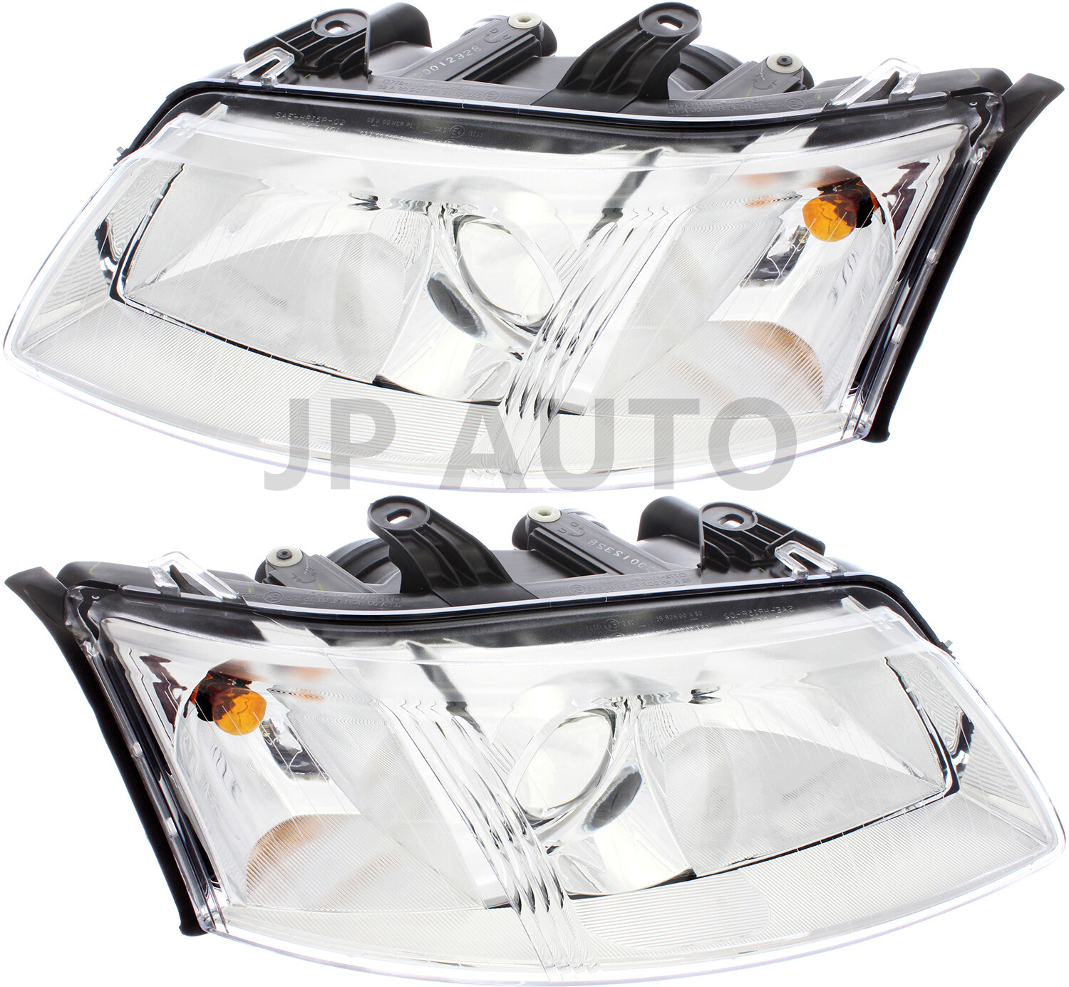 For 2003-2007 Saab 9-3 Headlight Halogen Set Driver and Passenger Side ...
