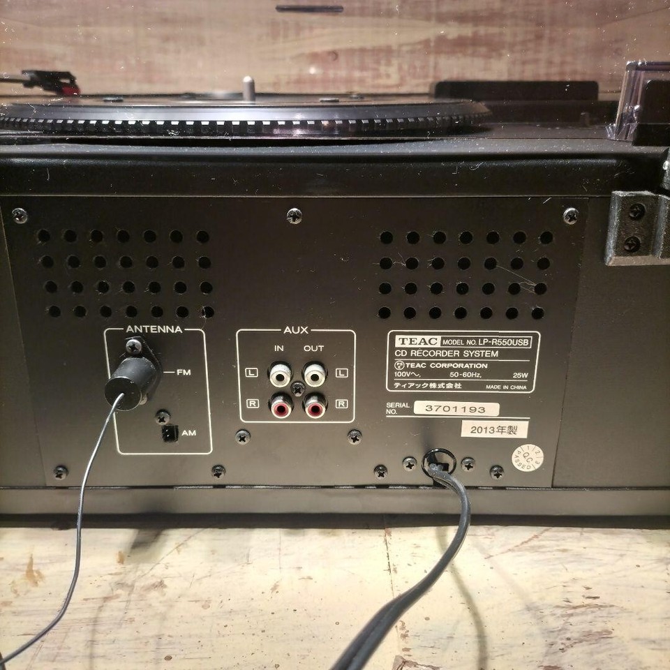 TEAC LP-R550USB CD Recorder with Turntable and Cassette Japan | eBay