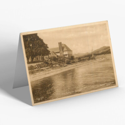 GREETING CARD - Vintage Scotland - The Ferry Inn, Rosneath | eBay