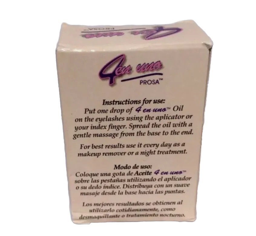 Prosa 4 n 1 Original Oil For Eyelash Growth 15 ml + Crystal Protein Gel ...