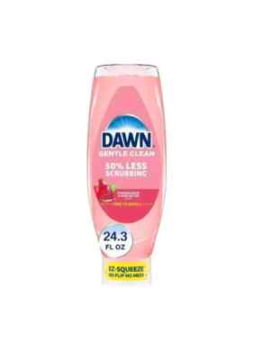 Dawn Gentle Clean EZ-Squeeze Dish Soap, Pomegranate Rose Water 24.3 fl ...