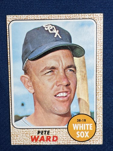 1968 TOPPS #33 PETE WARD (CHICAGO WHITE SOX) BASEBALL CARD 2X LOT | eBay