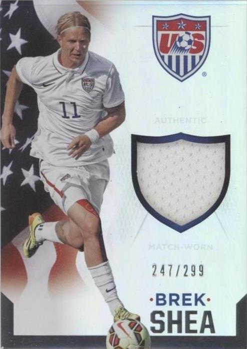 2015 Panini USA Soccer National Team - USA Memorabilia Brek Shea #25 / ...