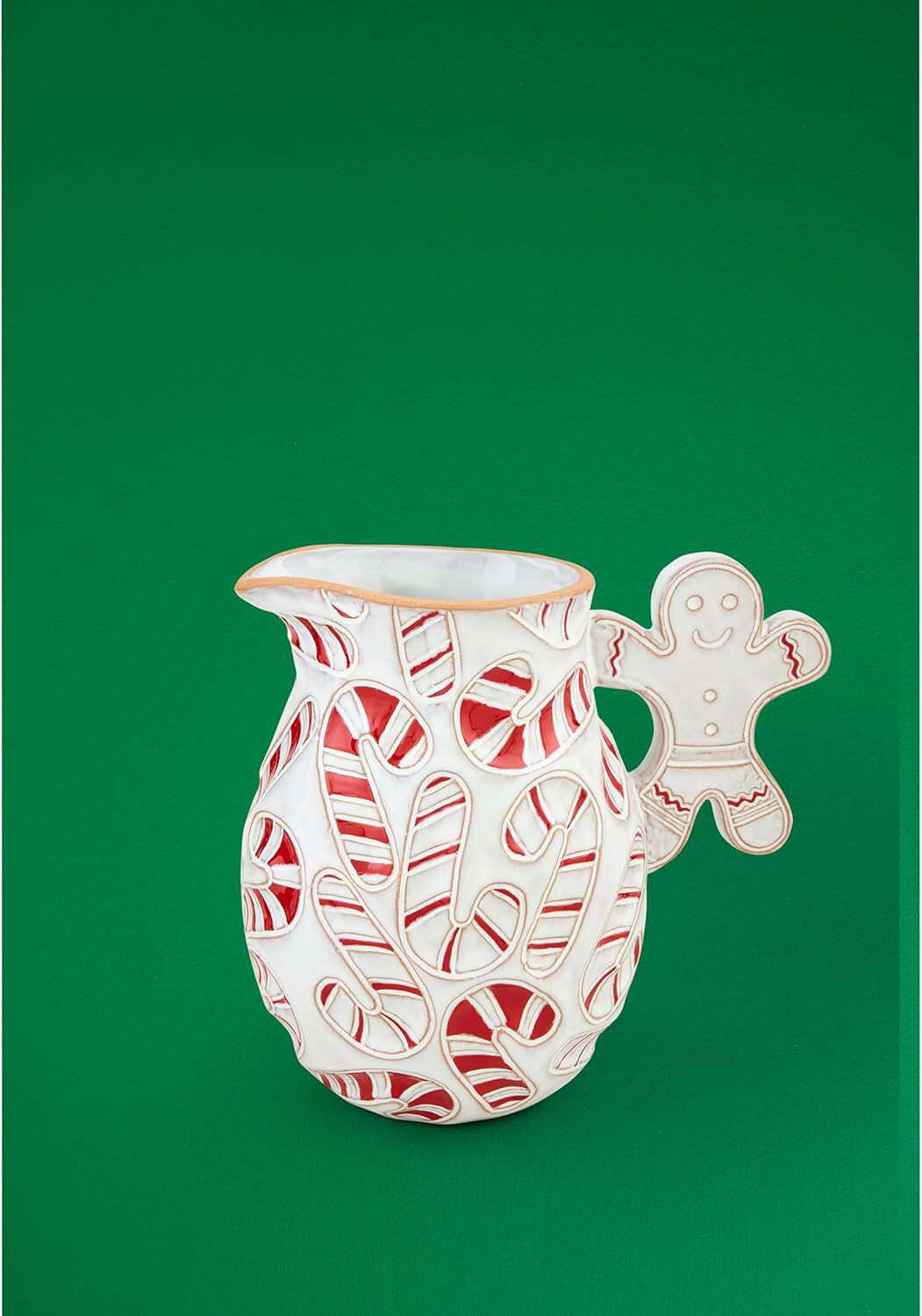 Mudpie - Candy Cane Pitcher - 45500155 | eBay