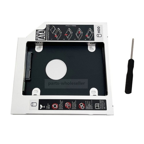 2nd 2.5 Hard Drive HDD SSD Frame Caddy for Fujitsu lifebook T900 T901 ...