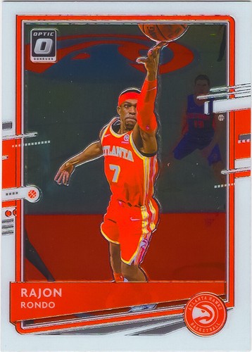 Rajon Rondo 2020-21 Donruss Optic Basketball Chrome Base Card #107 ...