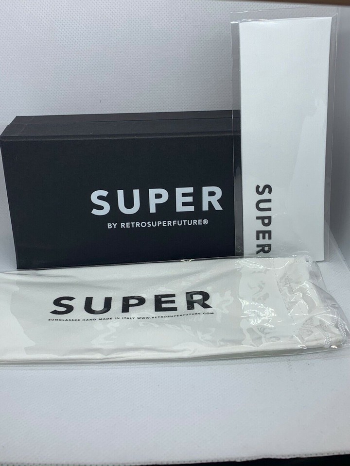 RetroSuperFuture PYW Boy Deep Brown Frame Sunglasses NIB | eBay