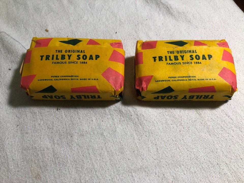 Vintage Original Trilby Hand Soap by the Purex Corporation -- 2 Bars | eBay