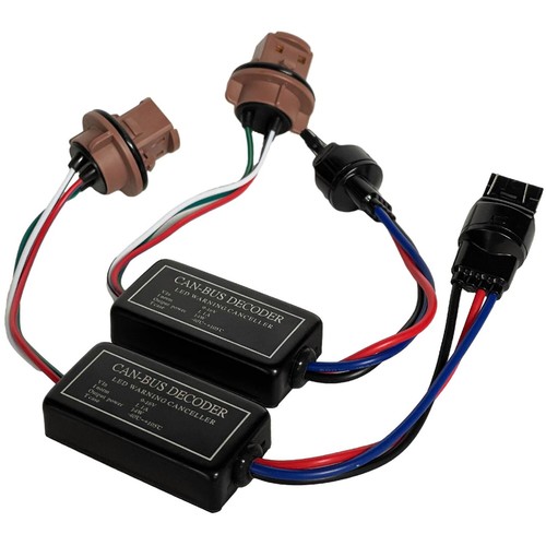 7443 7444NA LED Decoder Resistor Fix Error Code Turn Signal Light Hyper ...