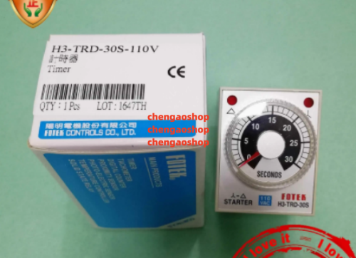 1PC NEW Time relay H3-TRD-30S-110V #L8498Y LZ | eBay
