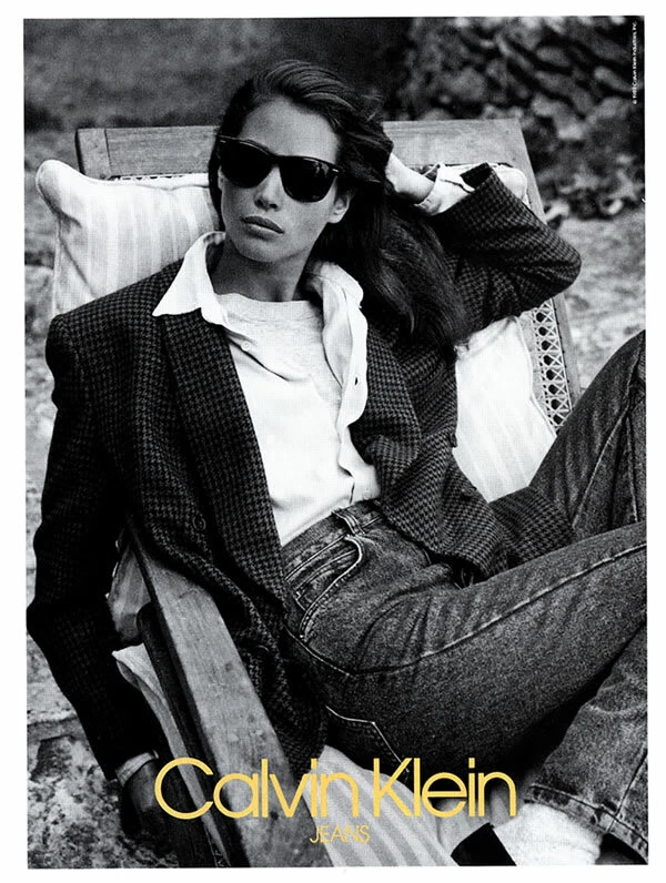 Christy Turlington Calvin Klein Jeans