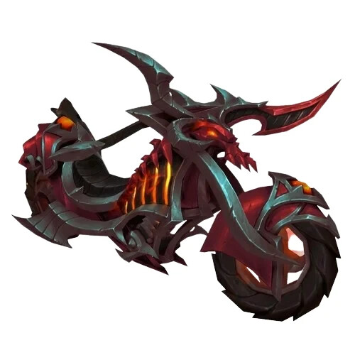 Hateforged Blazecycle World of Warcraft Mount (WoW Promo Code) Mountain ...