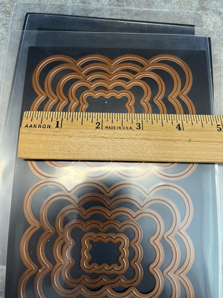 Spellbinders Nestabilities Nesting Dies, Scalloped Rectangles 10 Piece | eBay