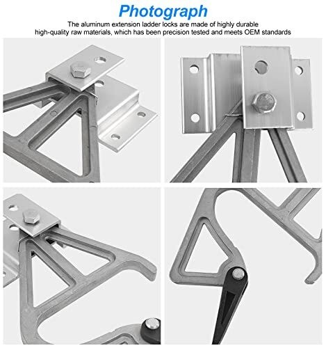 2PCS Extension Ladder Locks for Werner 28-11 Aluminum Rung Ladder Lock ...