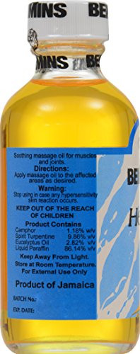 Benjamin Healing Oil 2oz Body Lubricant for Muscular Aches and Pains | eBay