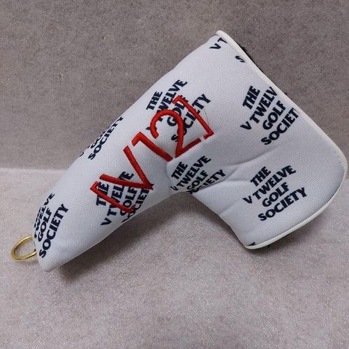 V12 Vitwelve Putter Head Cover Pin Blade White Used 2024 Golf ...