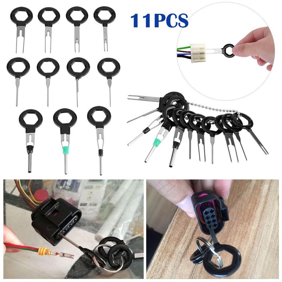 ⁺Car Wire Harness Plug Terminal Extraction Pick Connector Crimp Pin ...