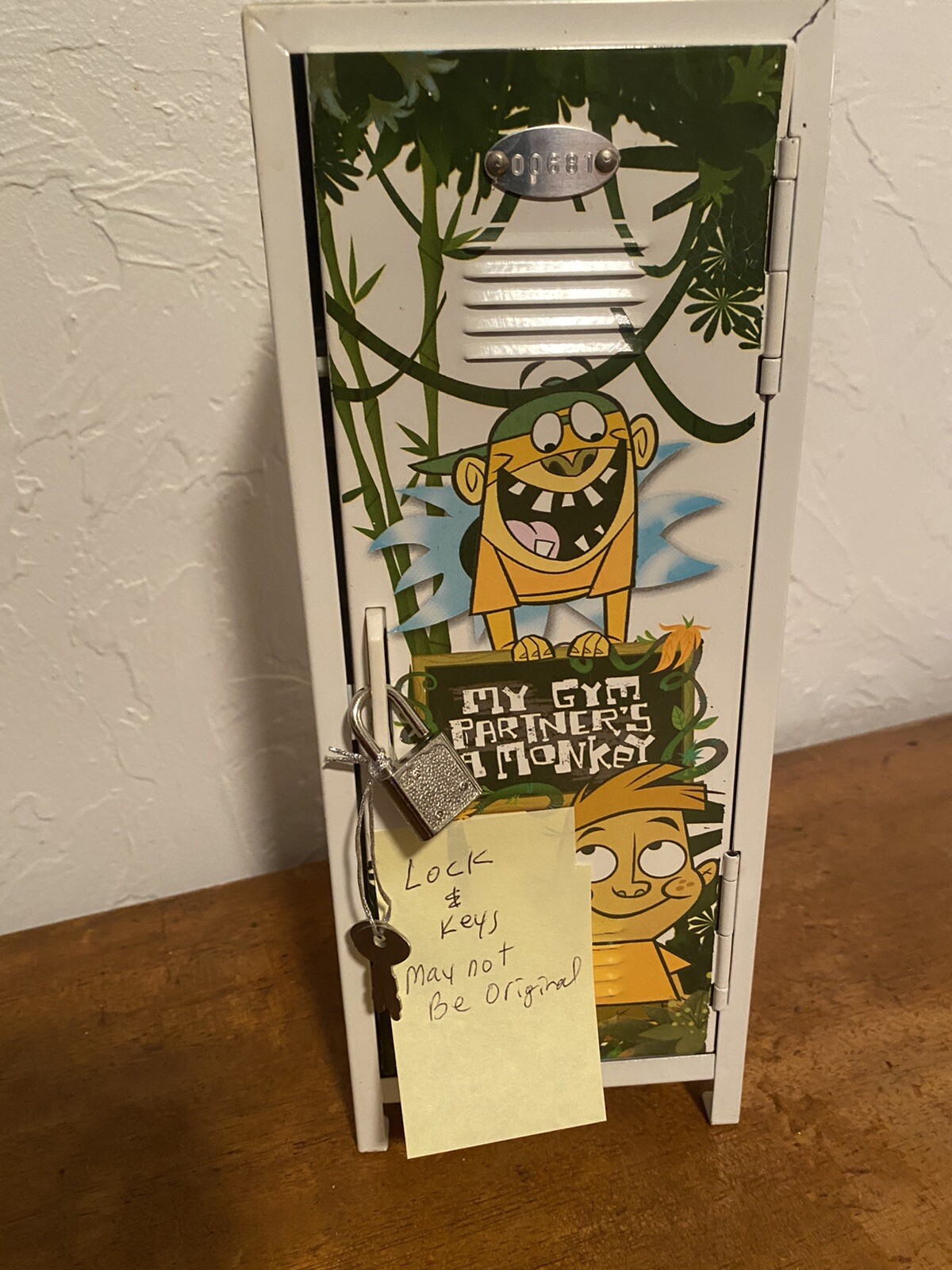 2006 Cartoon Network Promo Mini School Locker Used Bu… - Gem