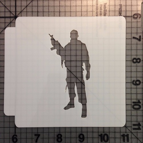 Soldier 101 Stencil | eBay