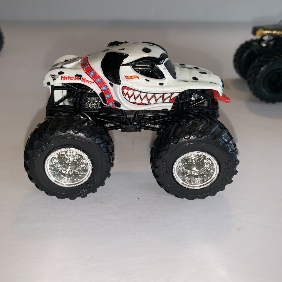 Hot Wheels Monster Jam Trucks Lot Of 4 Various Conditions See Pics Hw9 ...