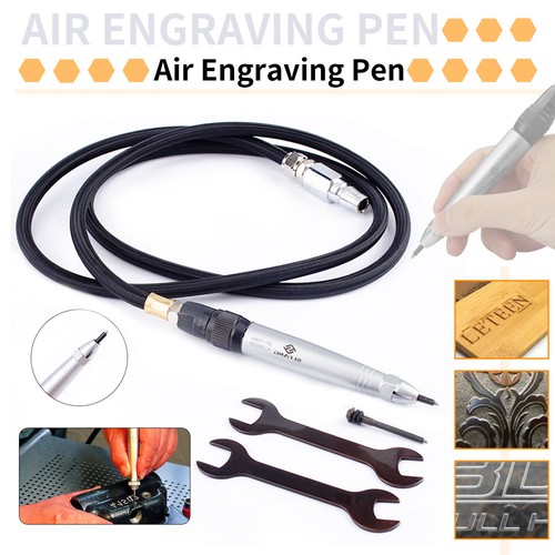 Pneumatic Air Scribe Engraving Pen Set F Carving Glass Stone Polishing ...
