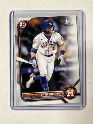 Drew Gilbert RC 2022 Bowman Draft #BD152 Astros Mets 1st Bowman QTY | eBay