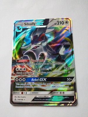 Pokémon TCG Silvally GX Sun & Moon: Ultra Prism 116/156 Holo Ultra Rare ...