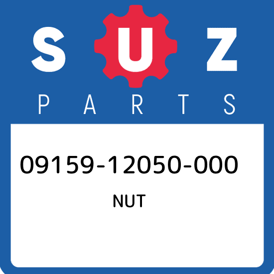 09159-12050-000 Suzuki Nut 0915912050000 Genuine OEM Part for sale ...