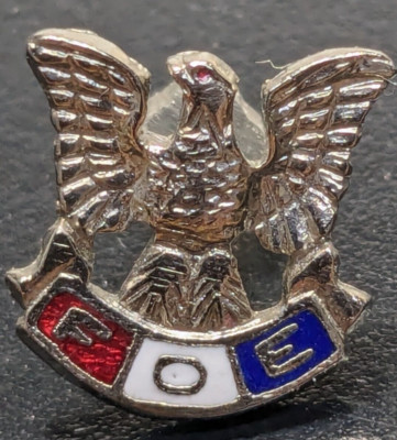FOE Pin Fraternal Order of Eagles - Hat Lapel Pin - Tie Tack | eBay