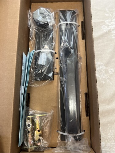 Emtek Contemporary Tubular Entry Set Flat Black 4819-US19 736530884048 ...