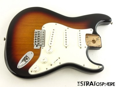 USED Fender Standard Stratocaster Strat LOADED BODY, 3TS | eBay