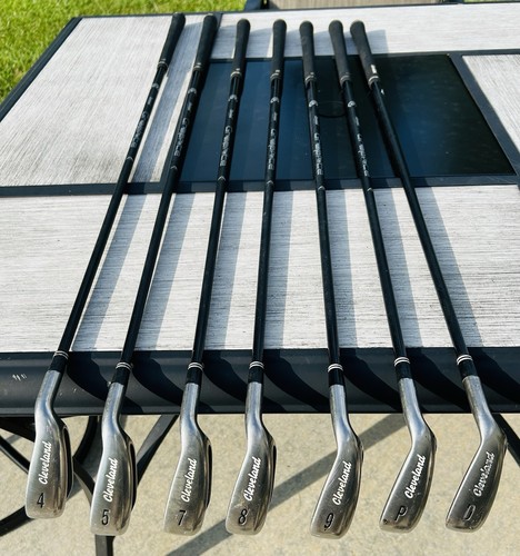 Cleveland Launcher Max Men's Senior Irons with Graphite Shafts, 4,5,7,8 ...