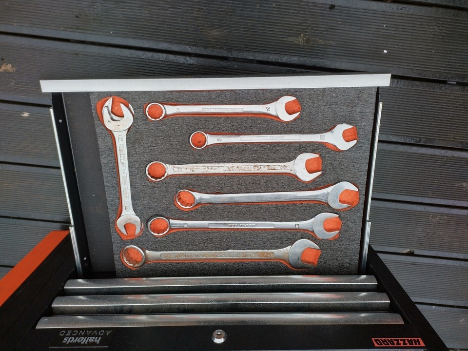 Halfords Advance 6 Draw Tool Box +Tools As Shown | eBay UK