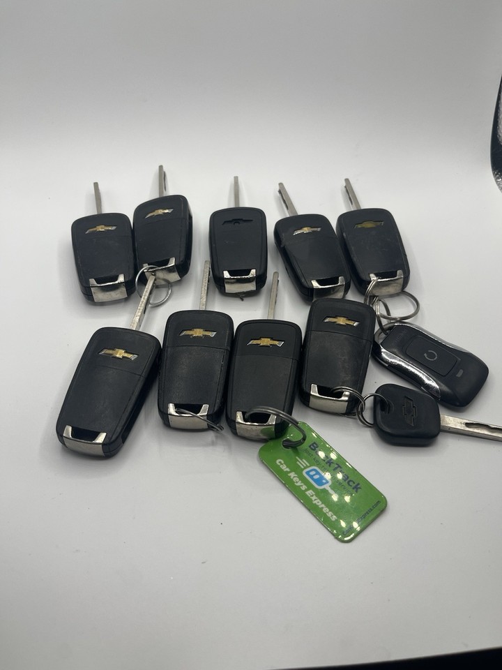 OEM 4 BUTTON KR55WK50073 CHEVROLET LOT OF 9 SMART KEY FOBS REMOTES ...