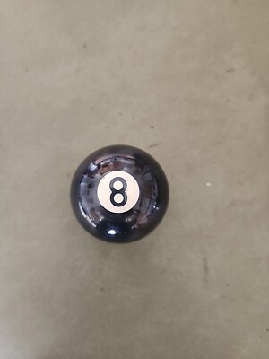 8 EIGHT POOL BILLIARD BALL CUSTOM GEAR SHIFTER SHIFT KNOB 4 SPEED CHEVY ...