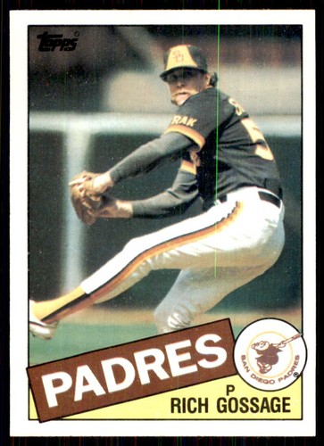 1985 Topps. Rich Gossage A Baseball Cards #90 | eBay