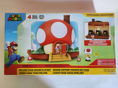Super Mario Deluxe Toad House Playset NEW NIB Official Nintendo | eBay