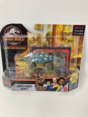 Jurassic World Mattel Ankylosaurus Bumpy Camp Cretaceous Figure MOC | eBay