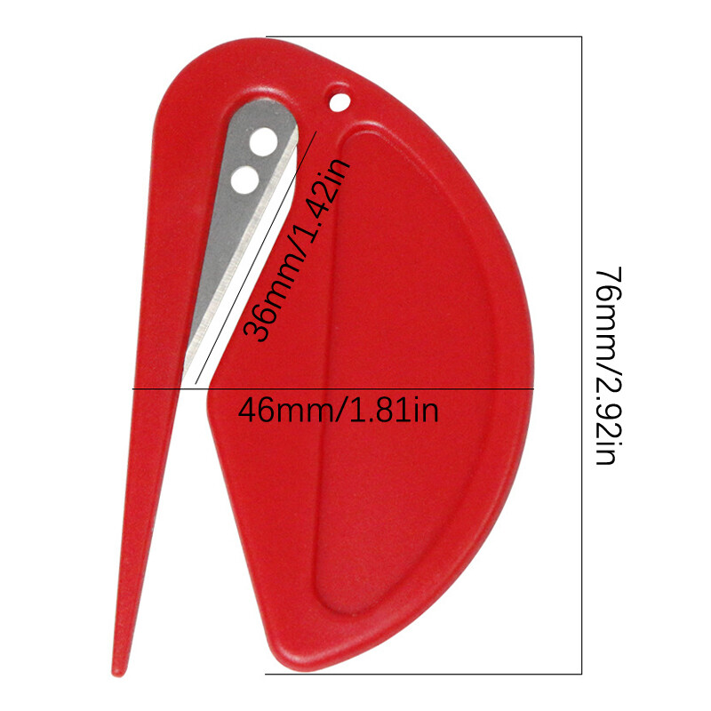 Plastic Letter Opener Mini Sharp Letter Mail Envelope Security ...