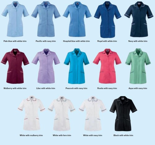 Simon Jersey Nurses Tunic Uniform Healthcare Carers Dentist Nurse ...