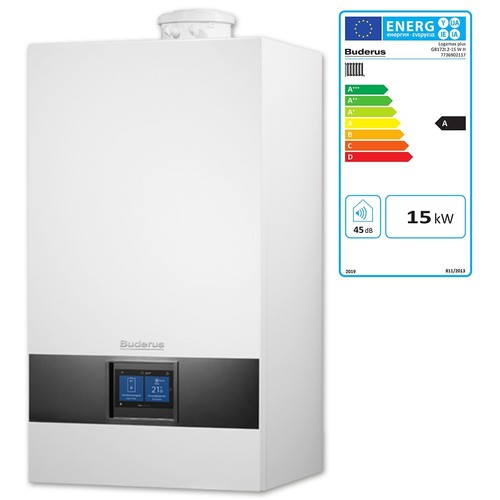 Buderus Logamax Plus GB172i.2 Gas-Brennwert-Therme 15 kW Erdgas 2E ...