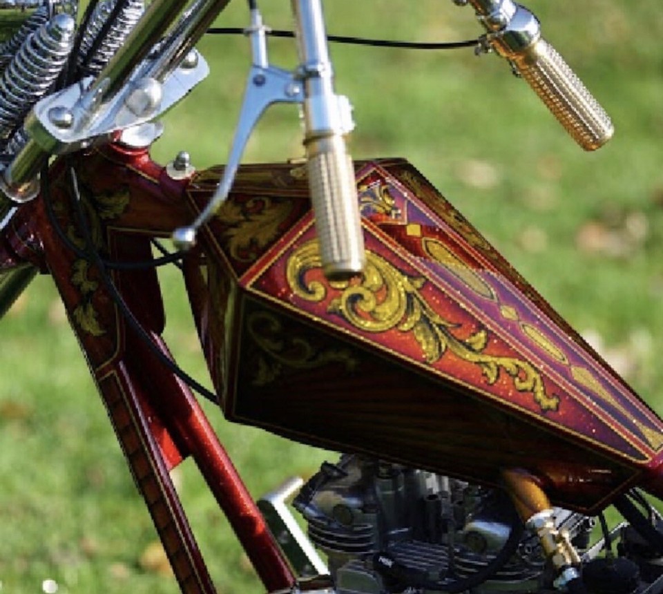 COFFIN TANK CHOP CHOPPER BOBBER HARDTAIL STREETFIGHTER CUSTOM CHOPPERS ...