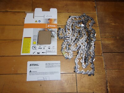 Stihl OEM 28" Full Chisel "Skip Tooth" Chain 3/8" .050" 91 DL 33RSLF # ...