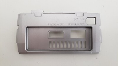 OEM Replacement Nintendo Gamecube - Silver Back Cover Plate Dual Port ...