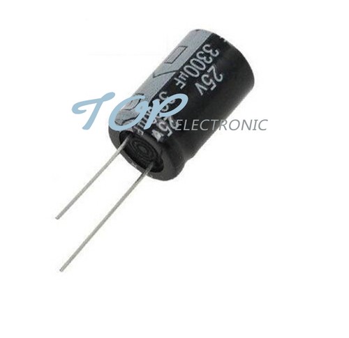 10PCS 3300uF 25V 105C 16mm*25mm Radial Electrolytic Capacitors | eBay