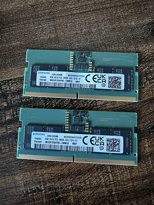 Samsung 2x8GB DDR5 5600Mhz Ram Sticks | eBay