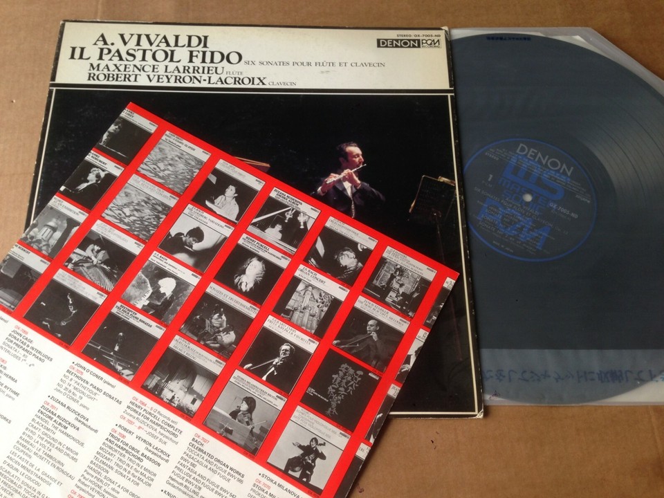 VIVALDI IL PASTOR FIDO MAXENCE LARRIEU VEYRON LACROIX DENON JAPAN OX ...